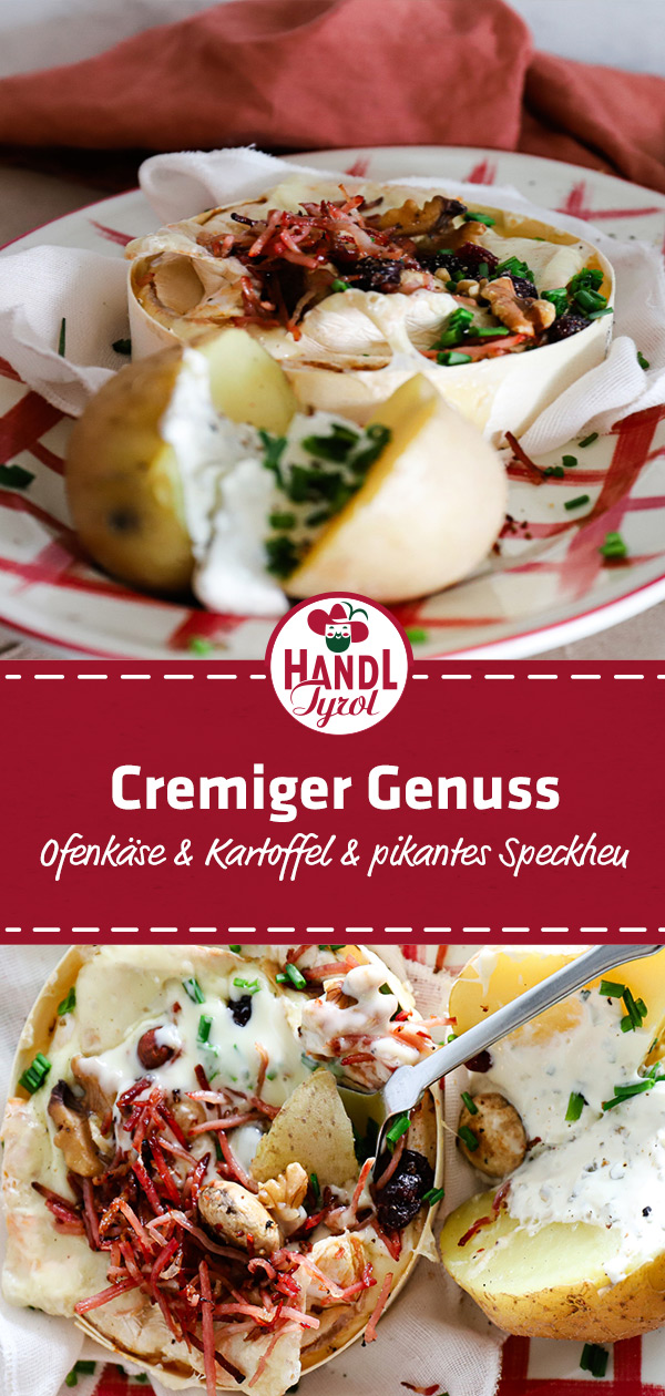 Oven-Baked Cheese with Tyrolean Speck Julienne - HANDL TYROL